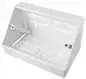 Conec2 2-Gang Angled Pattress Box - White | Camden Tools